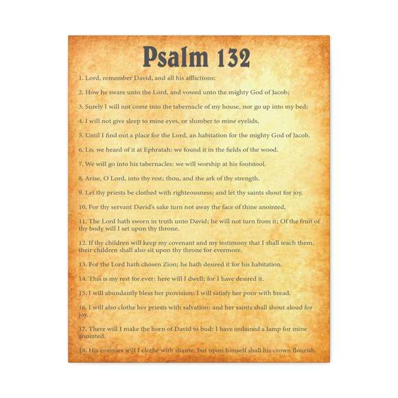 Express Your Love Gifts | Art | Scripture Sign Psalm 32 Chapter Gold Bible Canvas Christian Wall ...